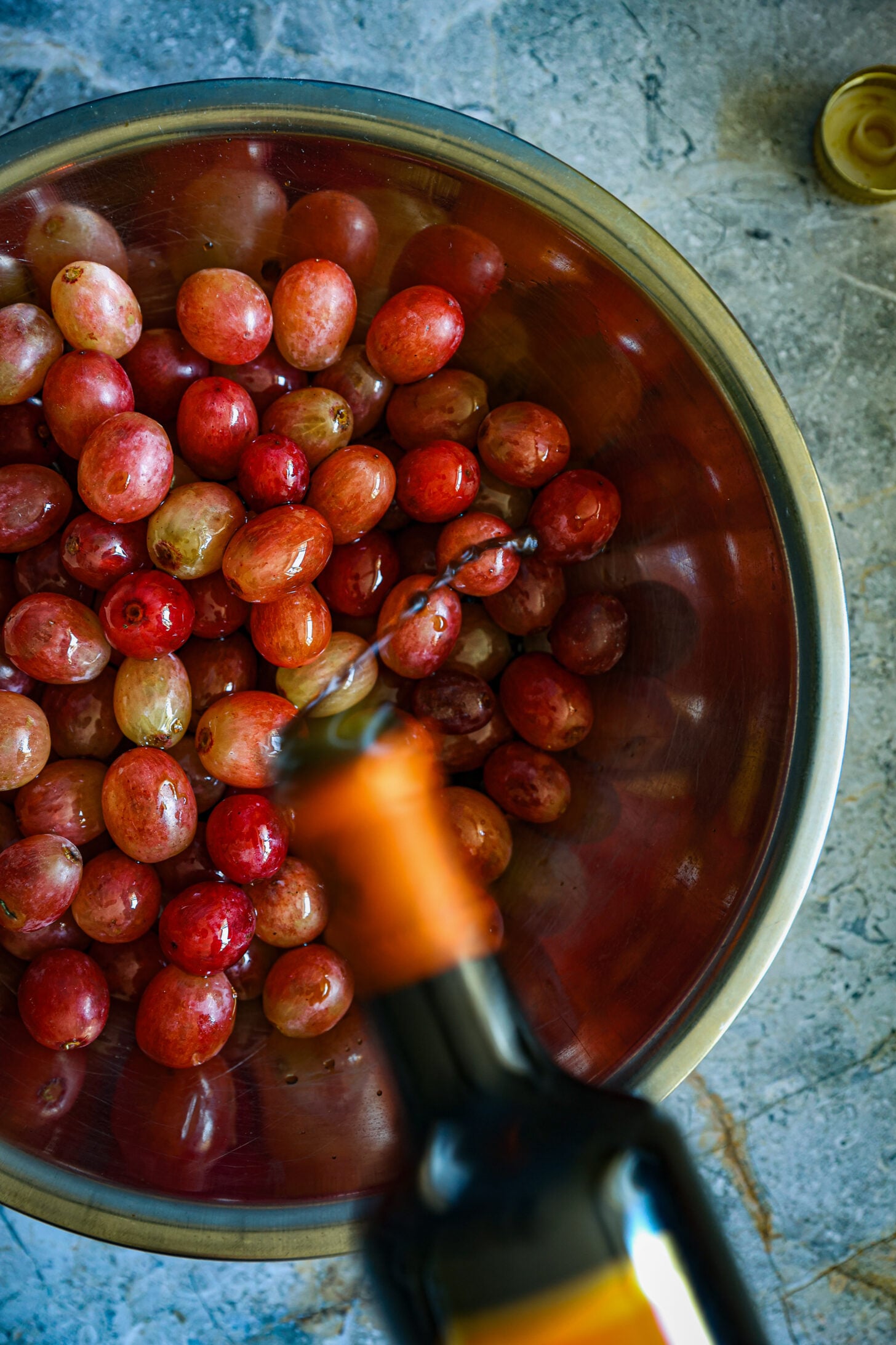 Roasted Grapes with Balsamic Vinegar