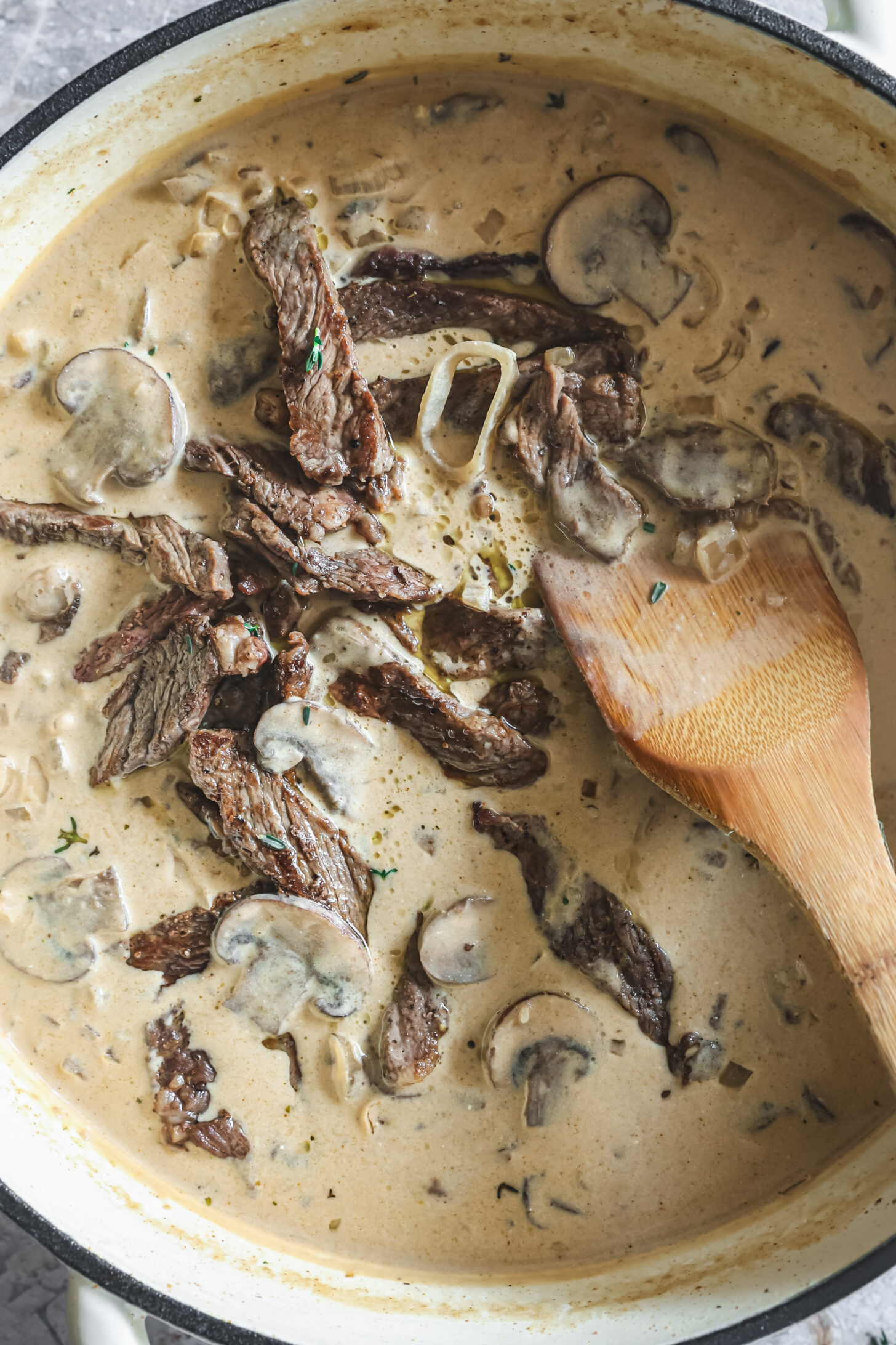 Deep & Creamy Beef Stroganoff | Restaurant Style